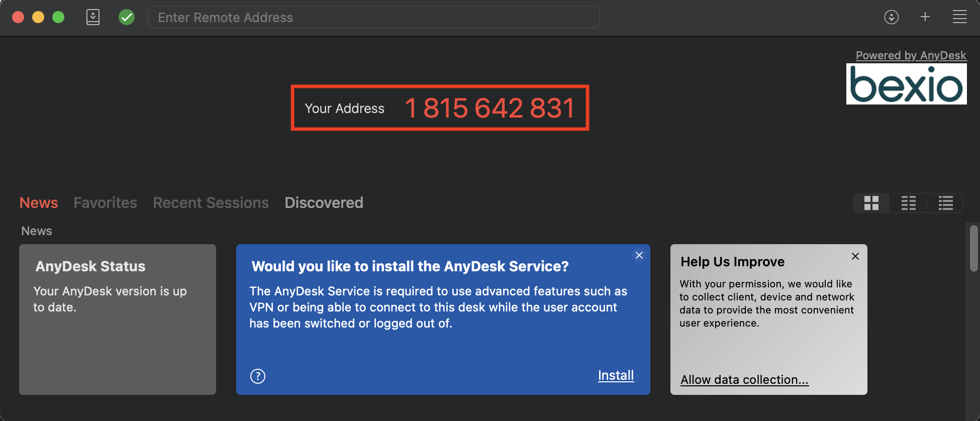 AnyDesk Instructions